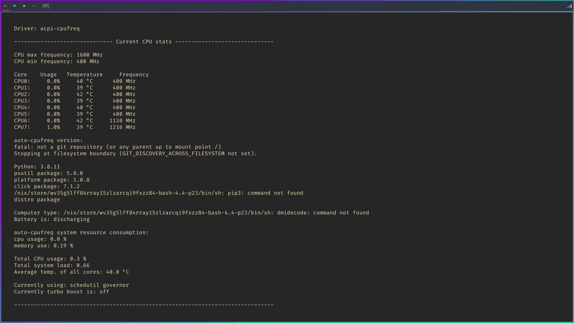 [request] NixOS support · Issue #130 · AdnanHodzic/auto-cpufreq · GitHub