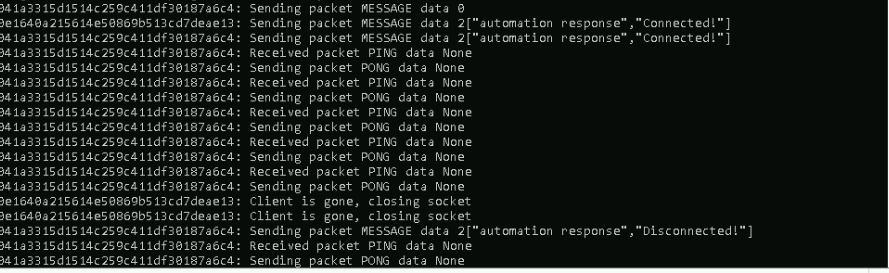 Flask-socketio is disconnected after ping/pong data None · Issue #1274 · miguelgrinberg/Flask ...