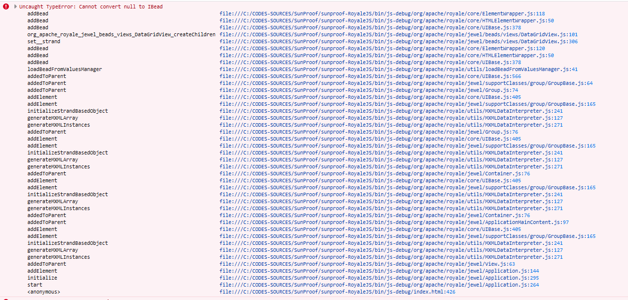 Datagrid failed after migration from 0.9.7 to 0.9.8 · Issue #1178 · apache/royale-asjs · GitHub