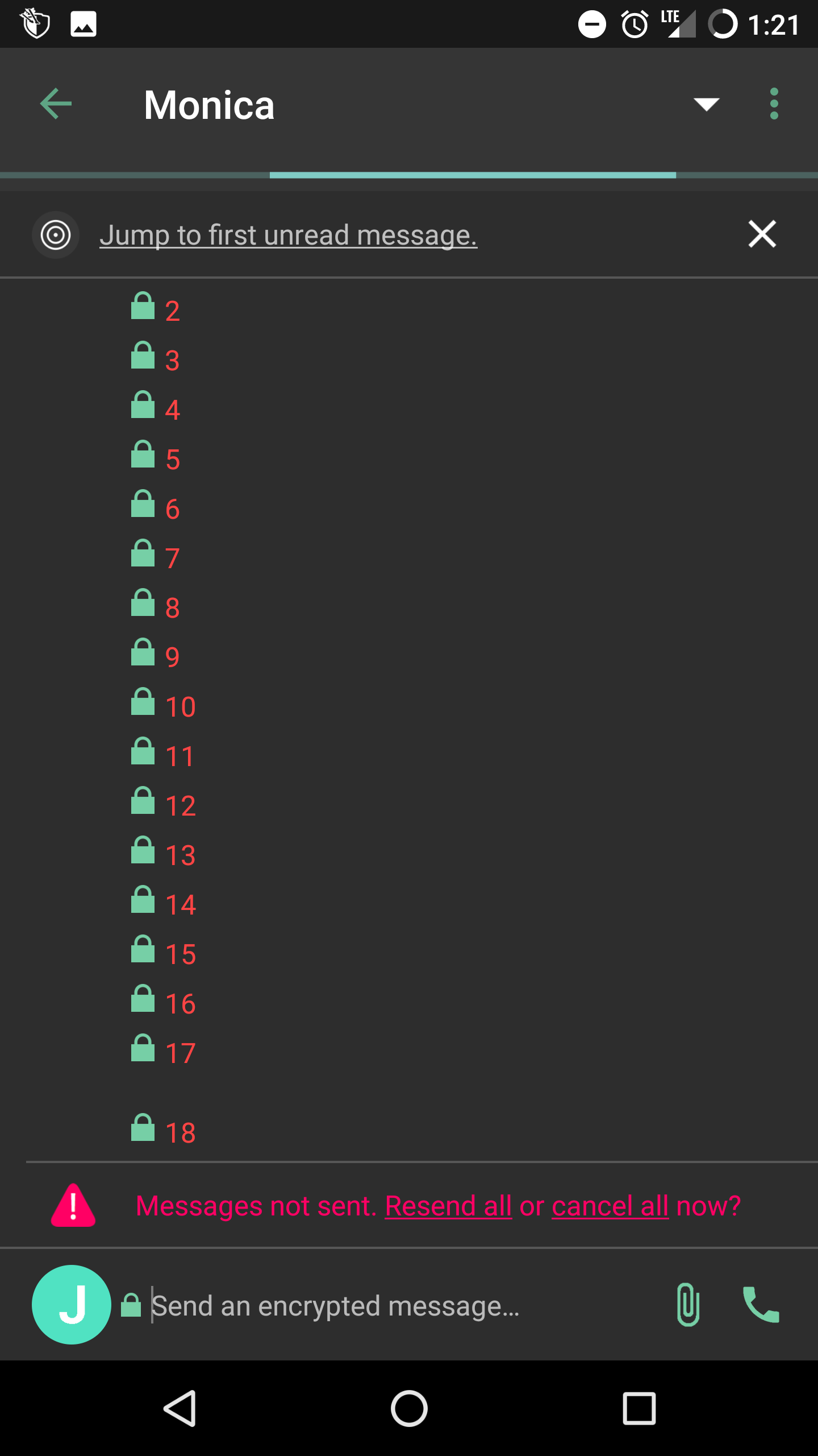 Riot often chokes on messages · Issue #1799 · element-hq/riot-android ...