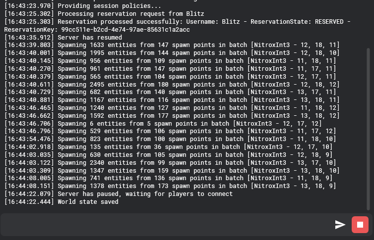 [Bug]: Nitrox console spam · Issue #1305 · pelican-eggs/eggs · GitHub