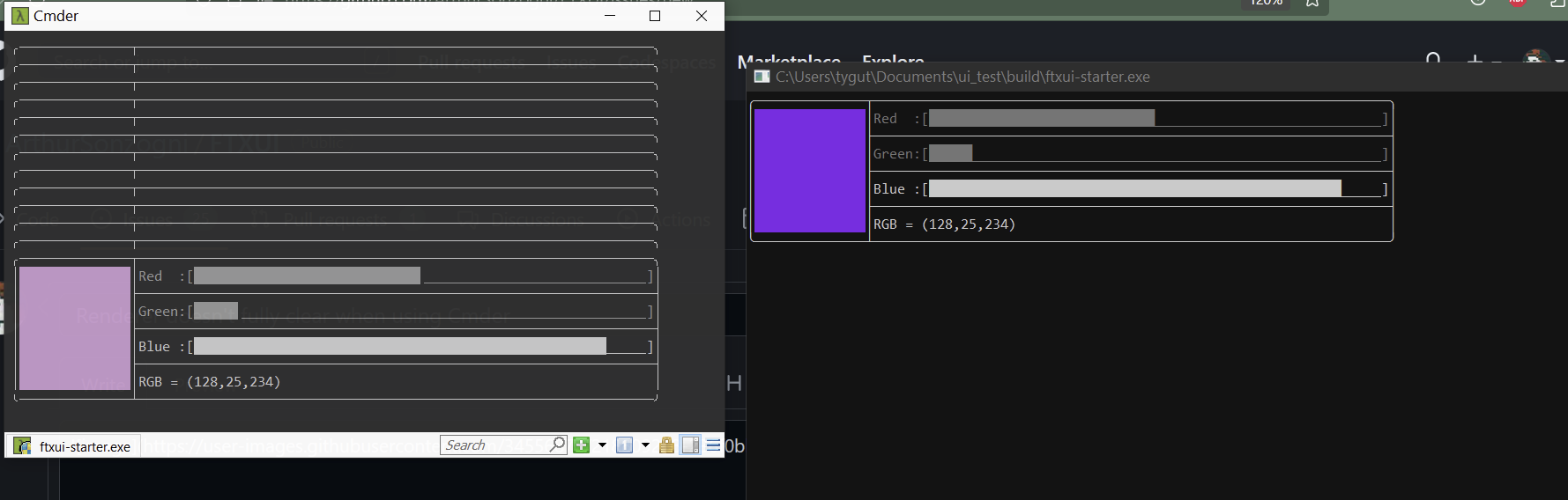 Renderer doesn't fully clear when using Cmder · Issue #582 ...