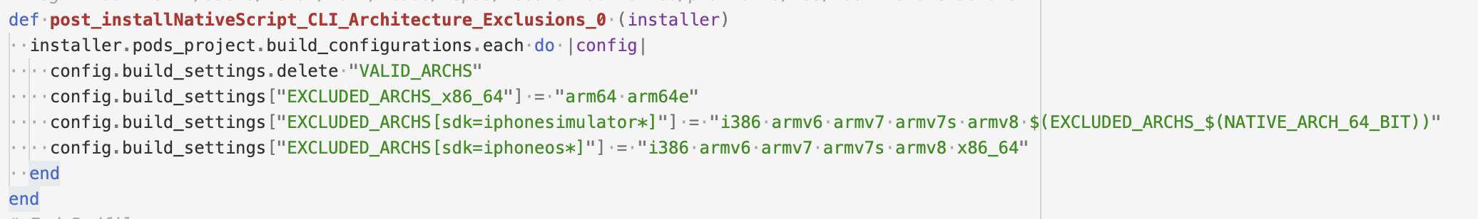 Linker Command Failing With 7010 Version · Issue 5411 · Nativescript 3213