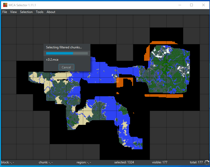 Chunk selection filter freezes near end of job and does not complete · Issue #119 · Querz ...