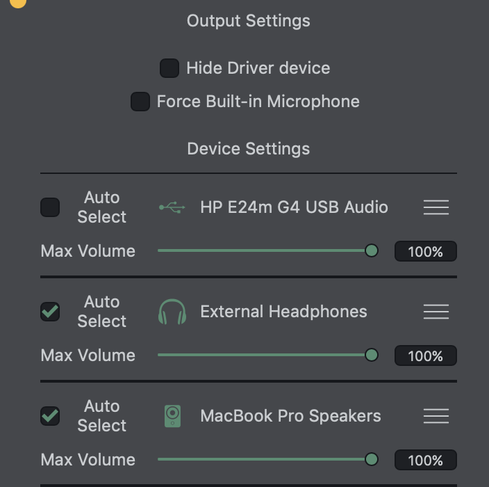 Enhancement: Allow sound device output icon to be set as Status Icon Type · Issue #812 · bitgapp ...