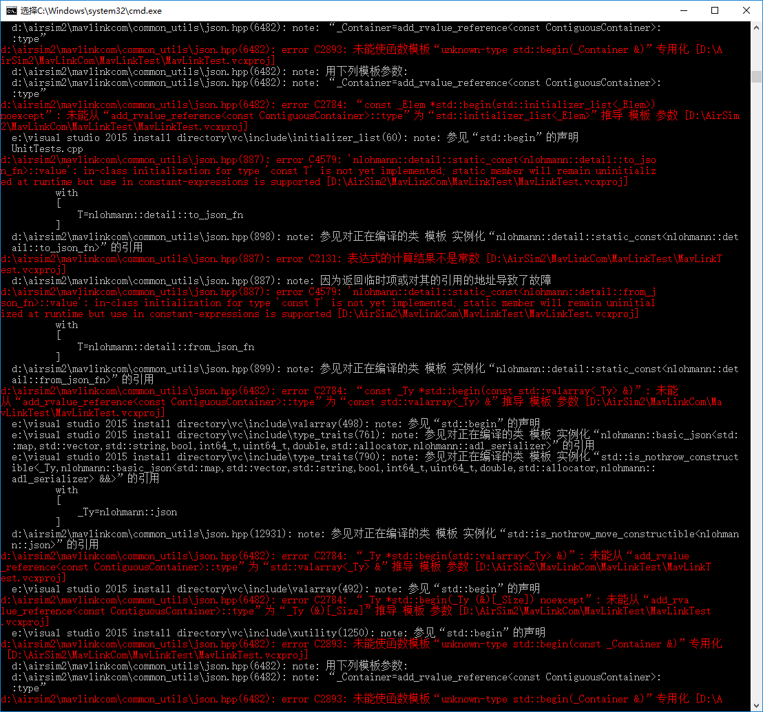 How to solve the build error of Airsim on win10 · Issue #852 · microsoft/AirSim · GitHub