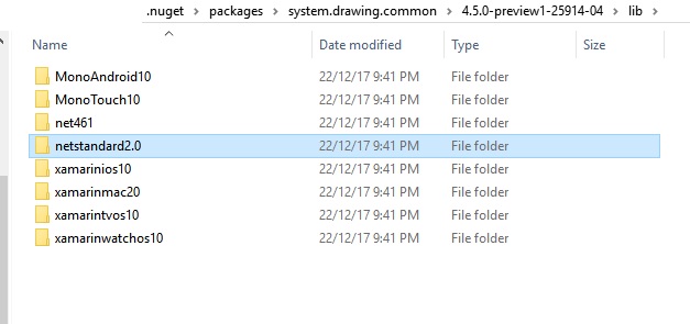 Windows server 2012/2016 System.Drawing is not supported on this ...