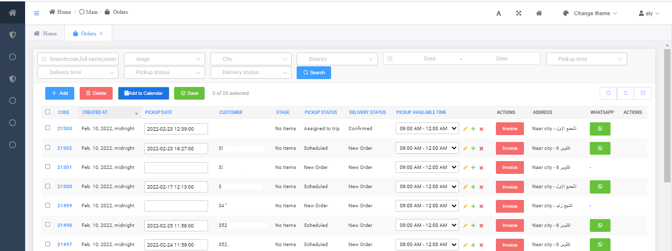 Save button on change_list.html page update all table rows not only the ...