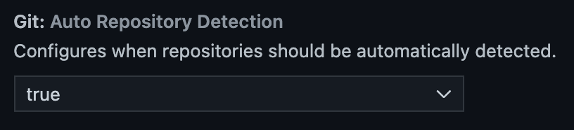 Git - git.autoRepositoryDetection does not honour git.ignoredRepositories nor files.exclude ...