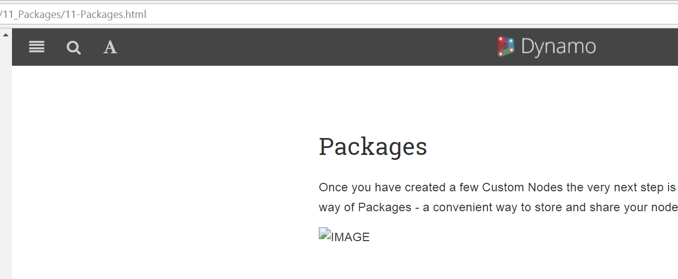 Missing image on section 11_Packages intro page · Issue #115 · DynamoDS ...