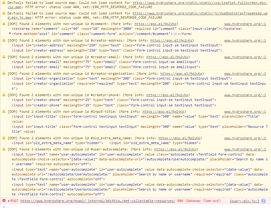 Adding content to a collection · Issue #5030 · hydroshare/hydroshare ...