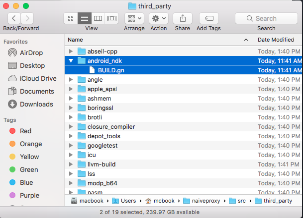 Build Android on Mac · Issue #223 · klzgrad/naiveproxy · GitHub