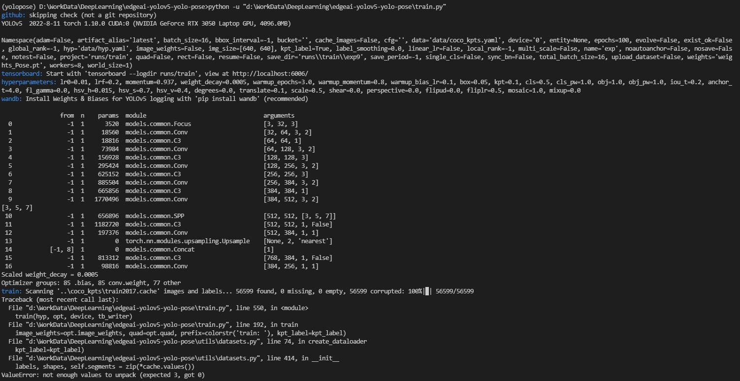 something question about training · Issue #58 · TexasInstruments/edgeai-yolov5 · GitHub