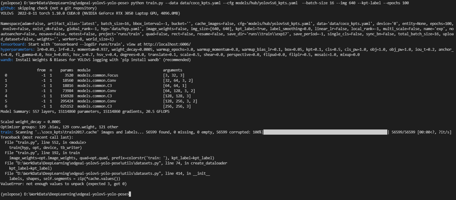 something question about training · Issue #58 · TexasInstruments/edgeai-yolov5 · GitHub