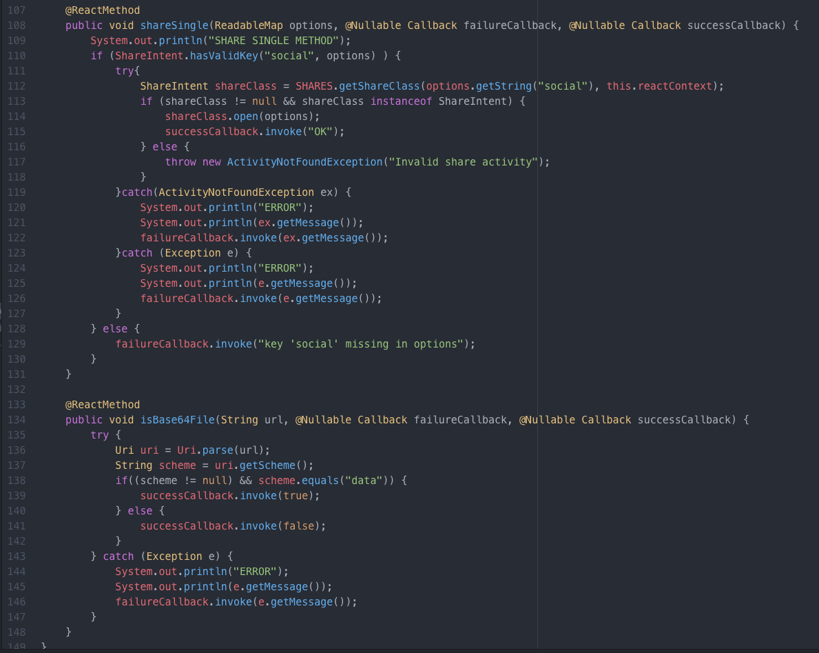 Share.isPackageInstalled is not a function · Issue #456 · react-native ...