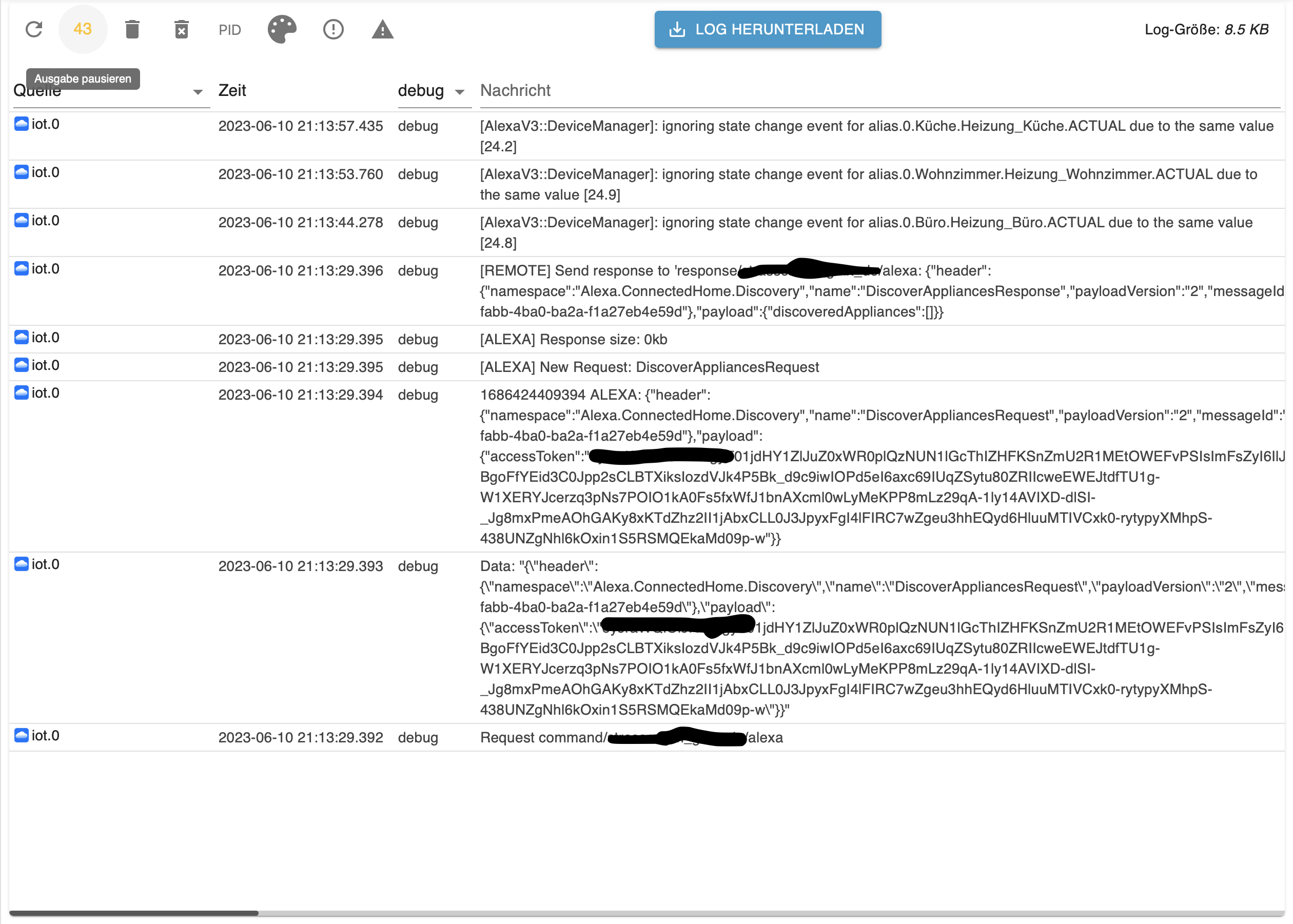 No Discovery on Alexa V3 · Issue #587 · ioBroker/ioBroker.iot · GitHub