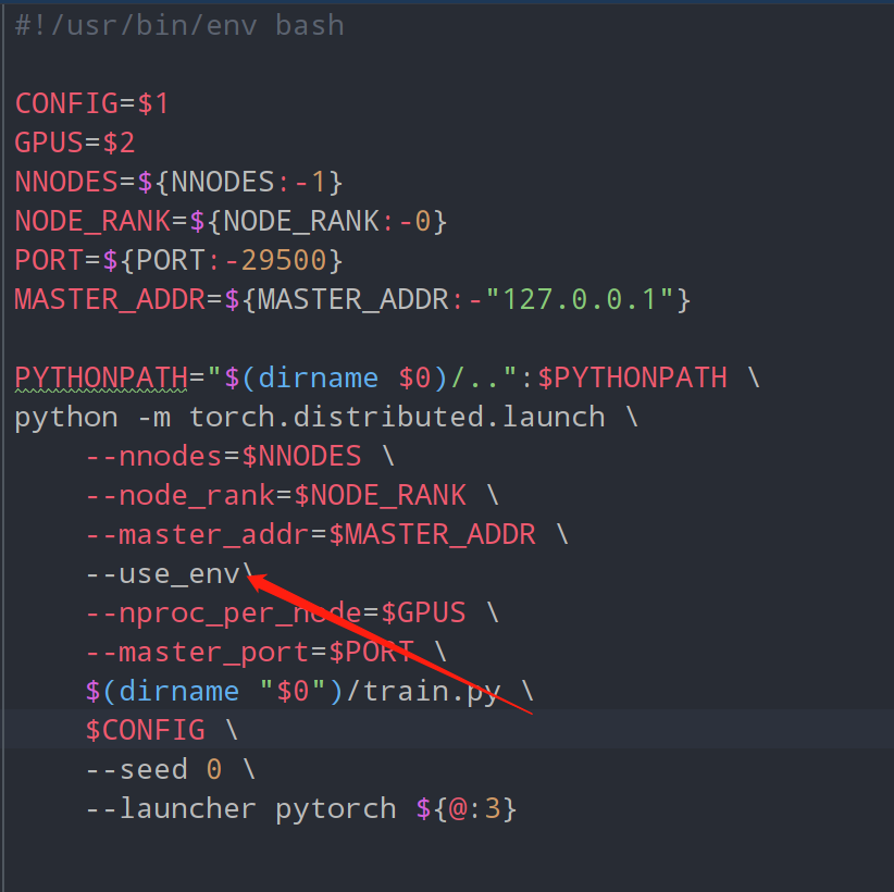 dist_train.sh throws error when running it on the 3.x branch · Issue #10024 · open-mmlab ...