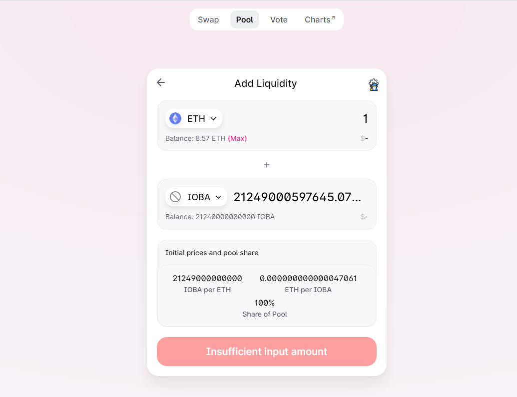 insufficient input amount when adding liquidity to v2 for a new token · Issue #1662 · Uniswap ...