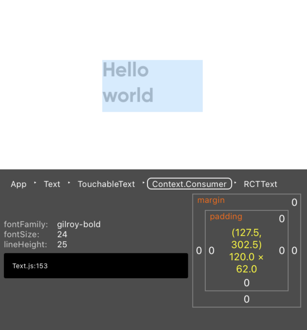 Line Height Of Gilroy Font In Text Component Is Not Respected Issue