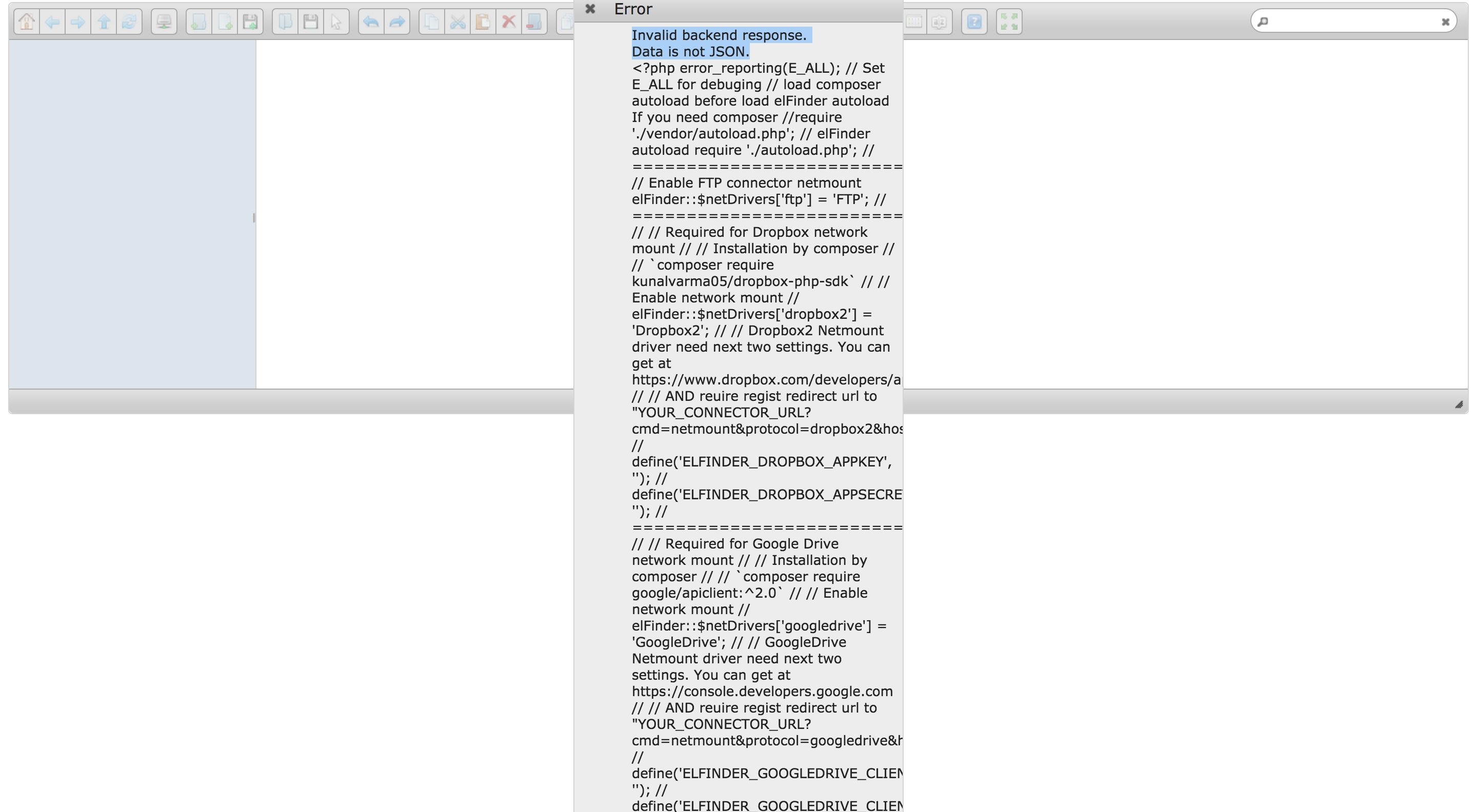 Error on elFinder 2.1.28 · Issue #2209 · Studio-42/elFinder · GitHub