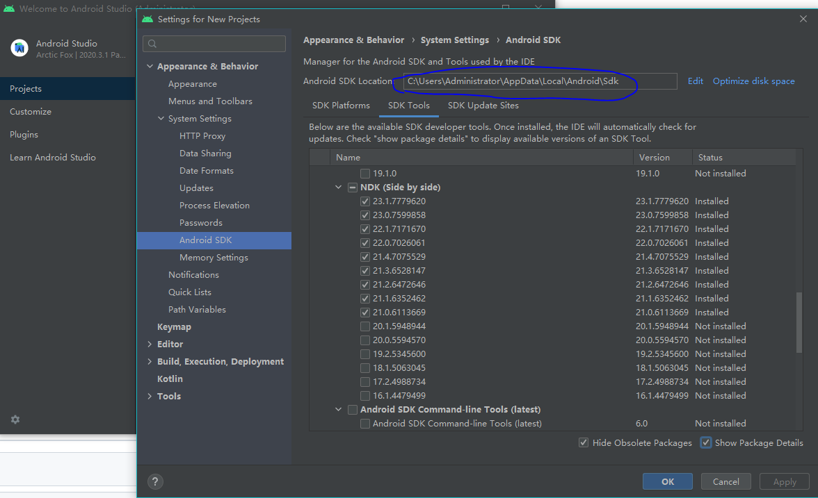 side by side ndk not found · Issue #3259 · renpy/renpy · GitHub