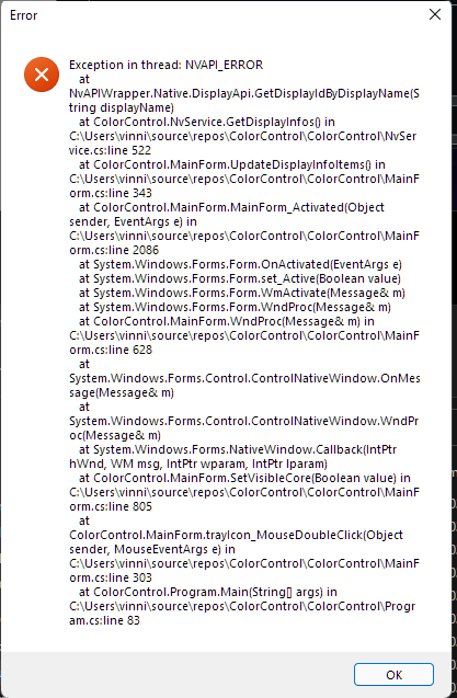 Disable NVidia controller · Issue #88 · Maassoft/ColorControl · GitHub
