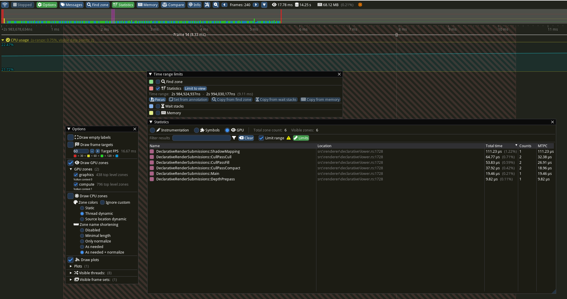 GPU zones not displayed on the timeline · Issue #538 · wolfpld/tracy · GitHub