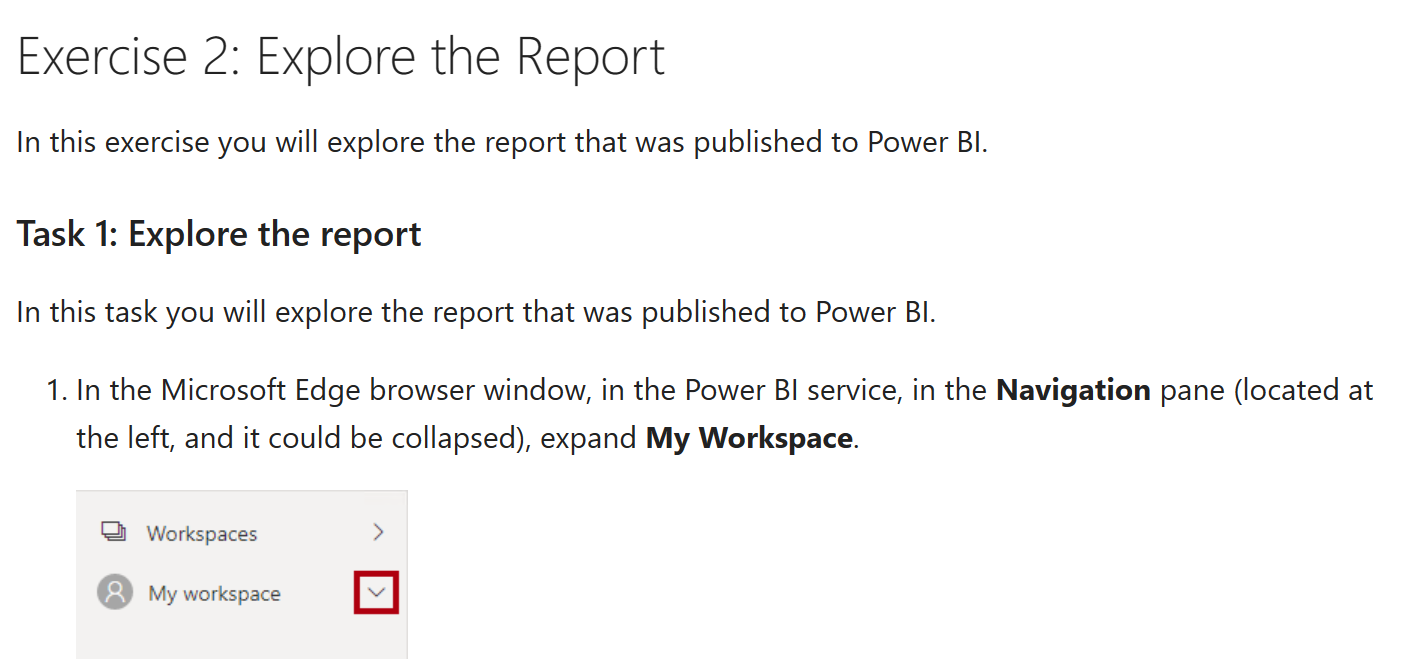 New Power BI Service Navigation UI · Issue #121 · MicrosoftLearning/PL-300-Microsoft-Power-BI ...