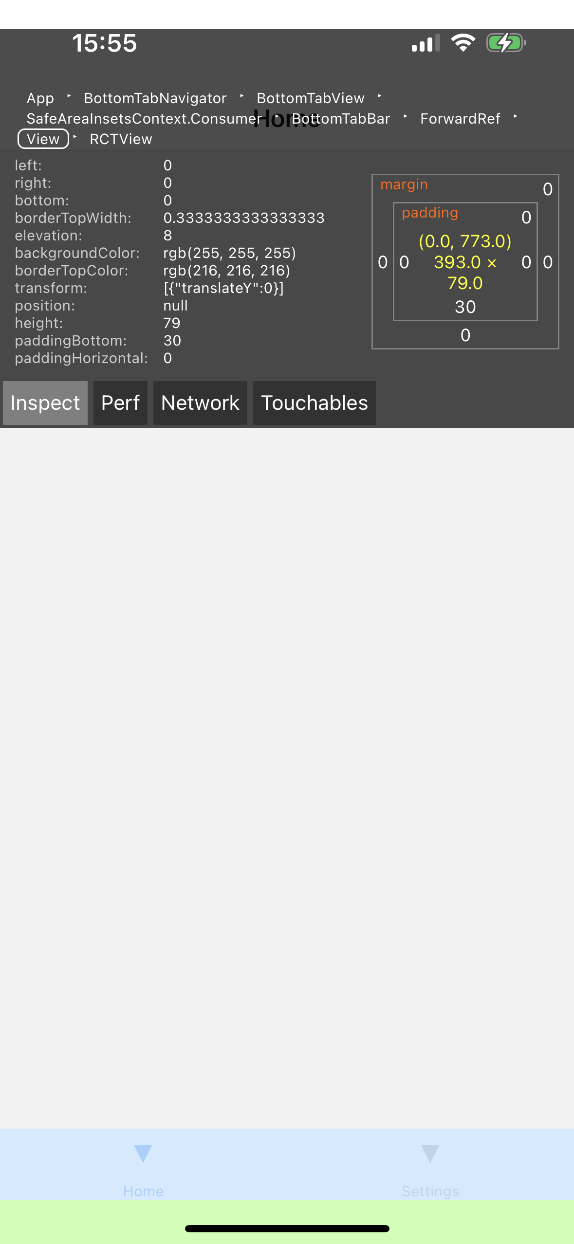 Bottom Inset On A Bottomtabnavigator Is 4 Pixels Off On Ios · Issue 11480 · React Navigation 8432