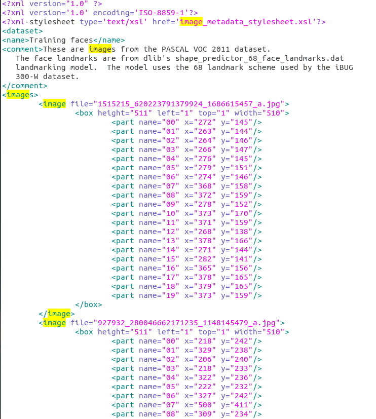 Training to create a new predictor · Issue #1419 · davisking/dlib · GitHub
