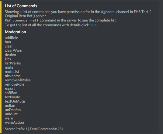 Commands Command Doesnt Filter To Specified Module · Issue 105 · Thebastionbotbastion · Github