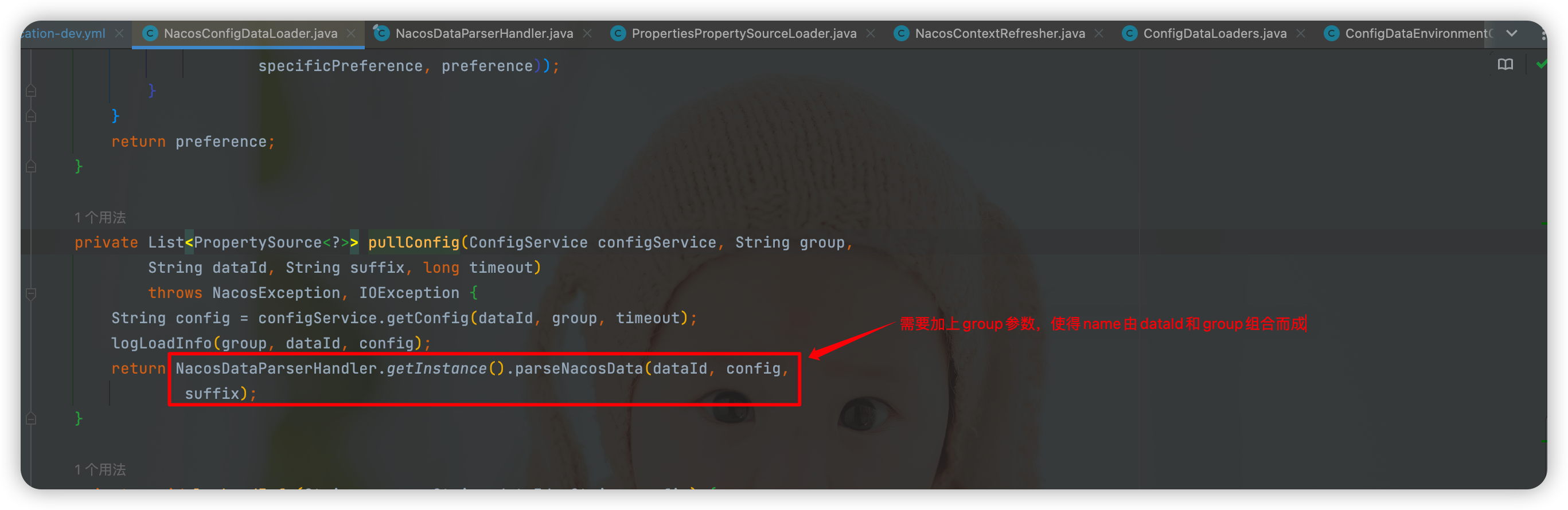 Nacos config import same dataid with different group config was replaced · Issue #2901 · alibaba ...