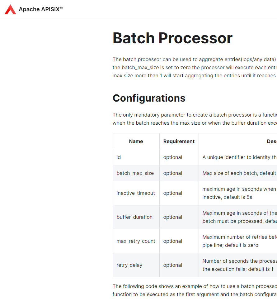 doc: batch-processor of apisix does not have its sidebar · Issue #321 · apache/apisix-website ...