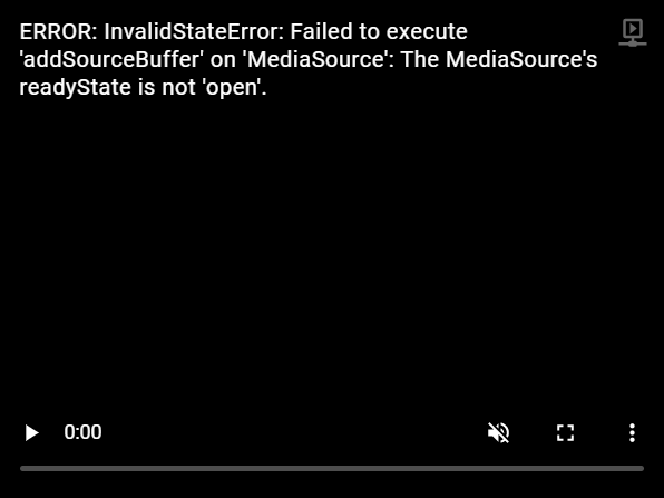 Error Support Only Rtsp Stream · Issue 206 · Alexxitwebrtc · Github 7125
