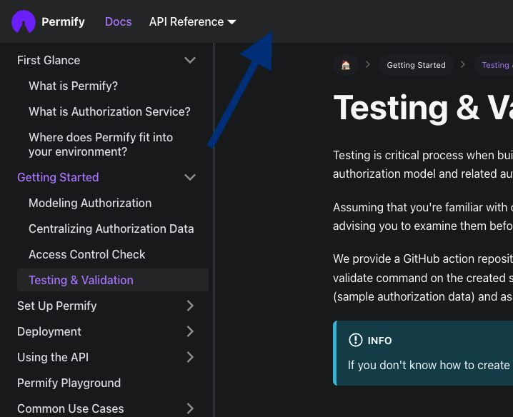 Permify Playground Link Should Be Added Into Navbar · Issue 88 · Permify Permify · Github