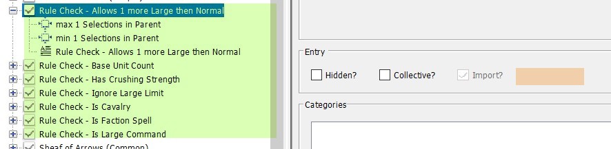 Allow Non Visible Technicallogical Entries And Categories · Issue 112 · Battlescriberelease 