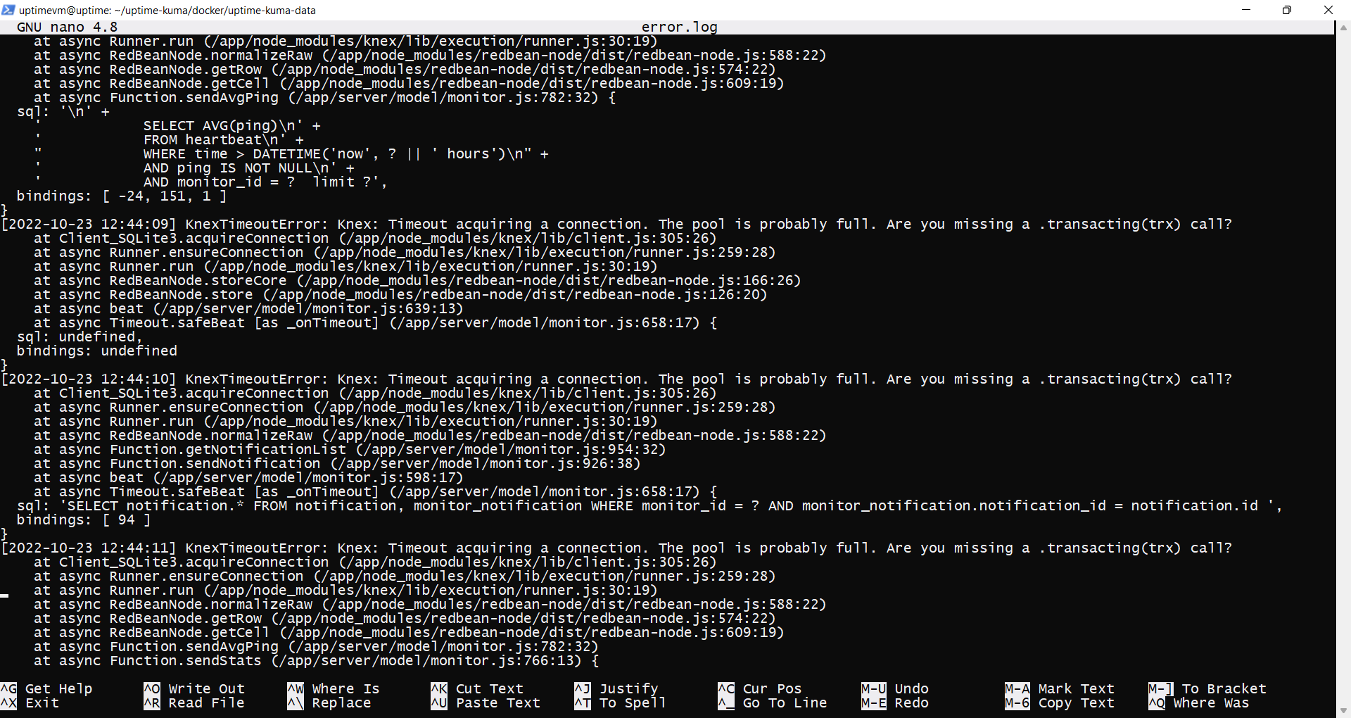 Some monitors stuck on Pending state, work after manually restarting ...