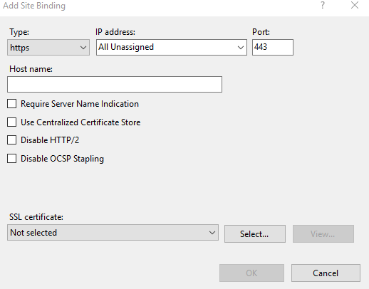 centralized certificate store support on binding · Issue #285 ...