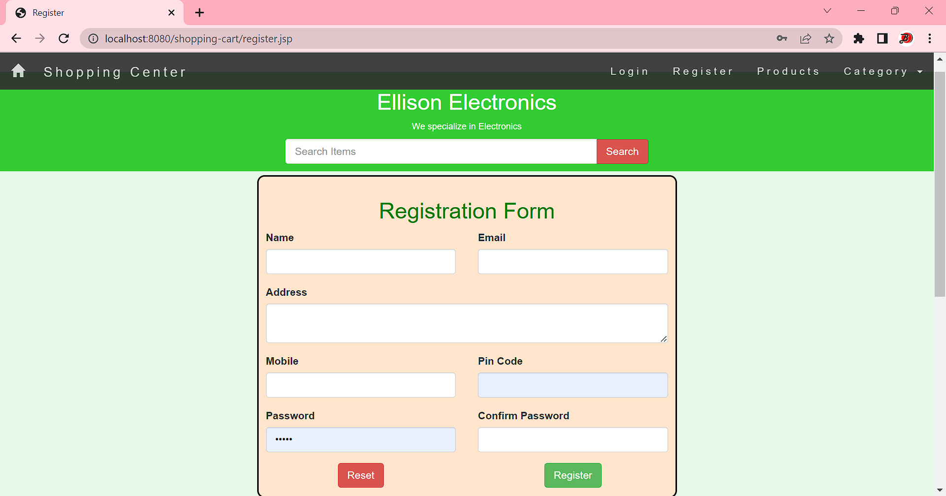 GitHub - shashirajraja/shopping-cart: Online Shopping Cart E-Commerce ...
