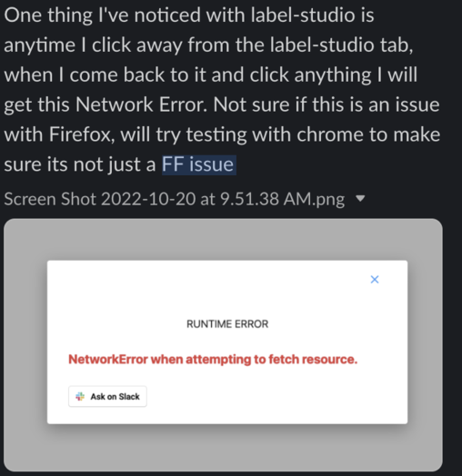 Label studio crashing again and again. Runtime error · Issue #3086 · HumanSignal/label-studio ...