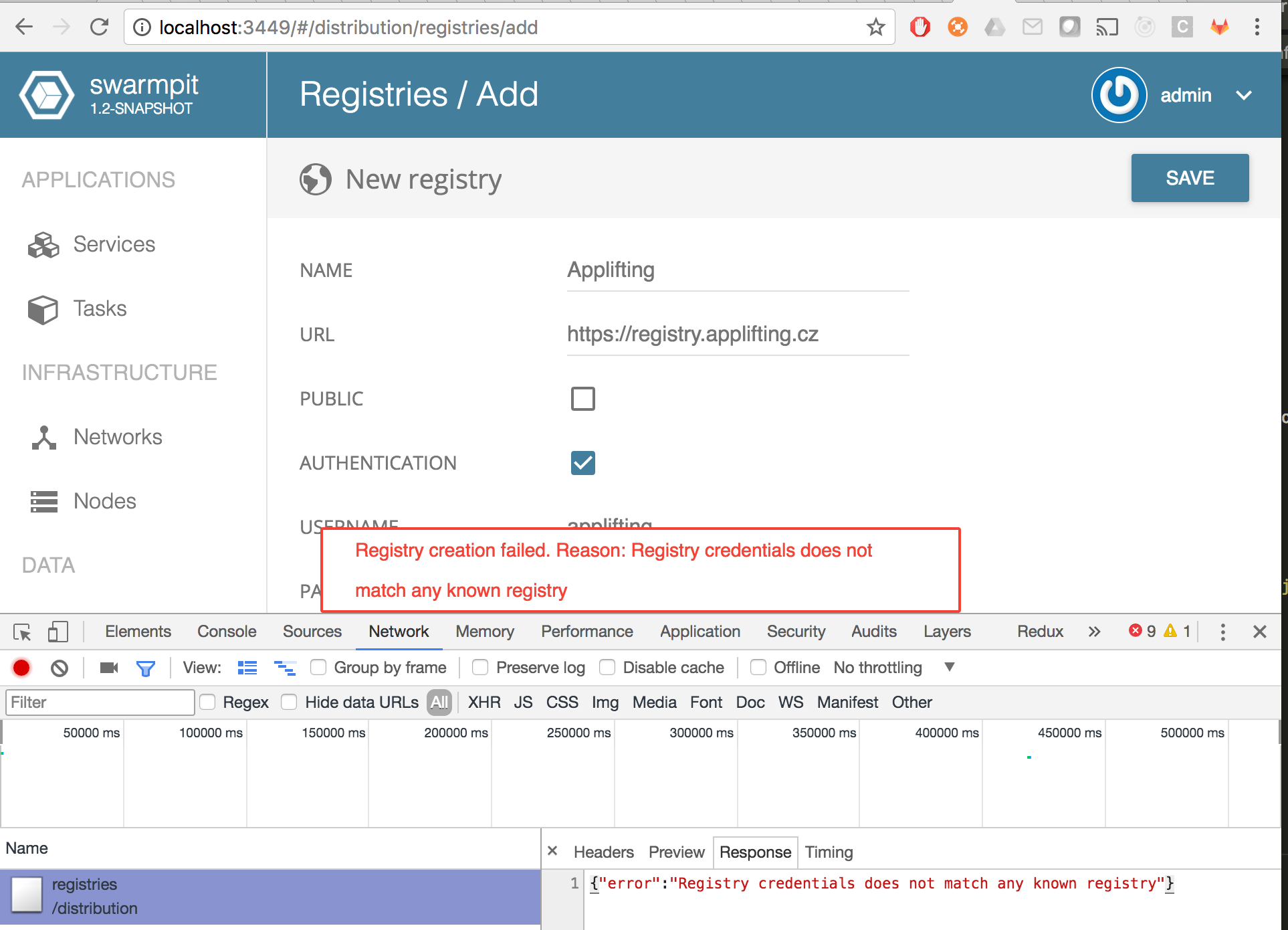 Swarmpit cannot add registry over HTTPS protected by LetsEncrypt SSL · Issue #132 · swarmpit ...