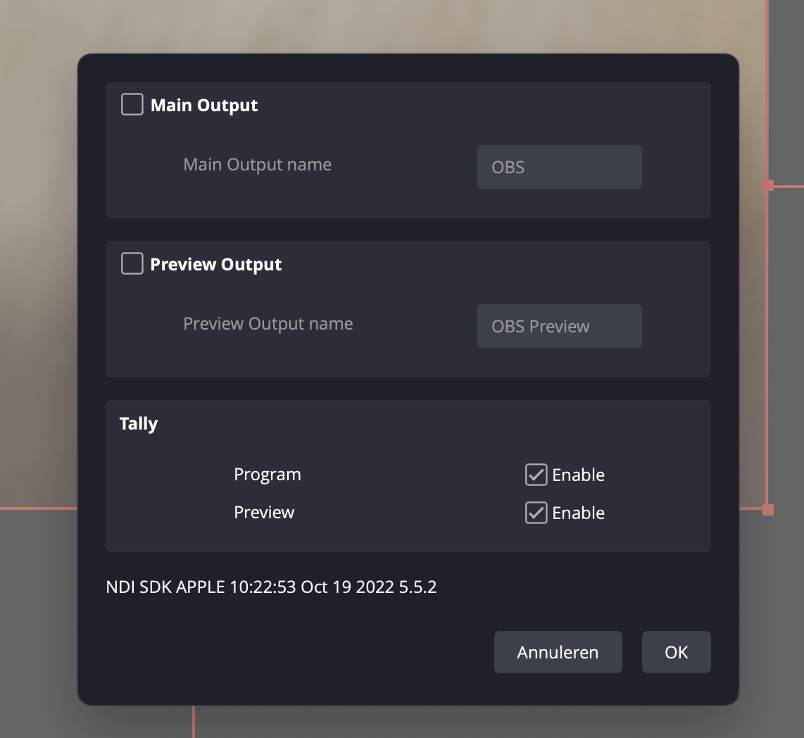 NDI and Macbook Pro M1 - Not Working... · DistroAV DistroAV ...