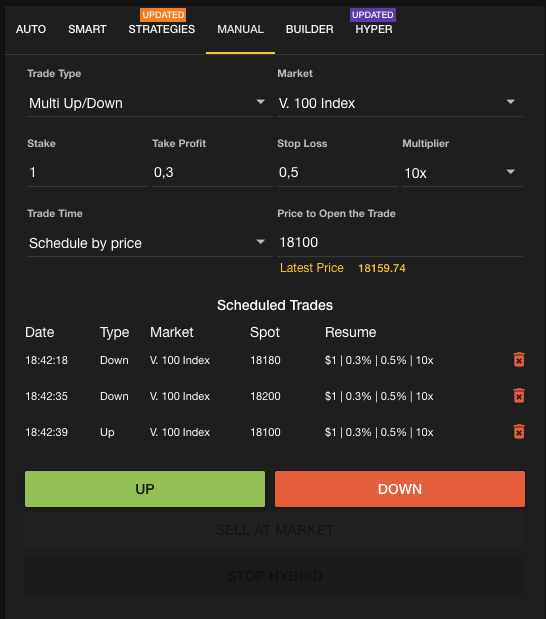 Can I enter two trades in the same time with a Derive bot? · Issue ...