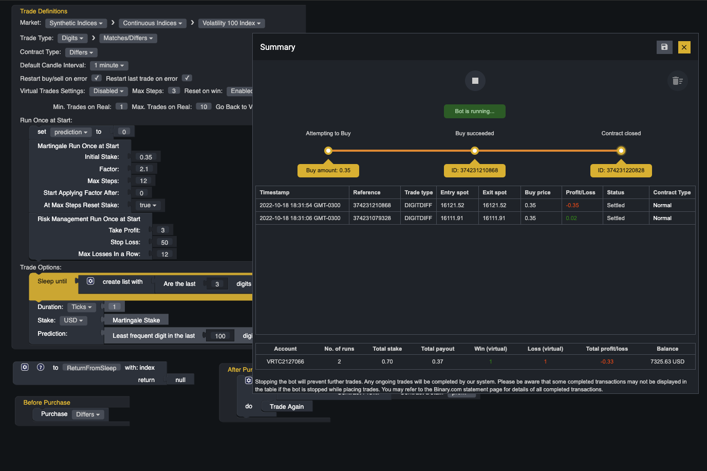 Need help with modifying this Digit differ bot · Issue #3704 · binary-com/binary-bot · GitHub