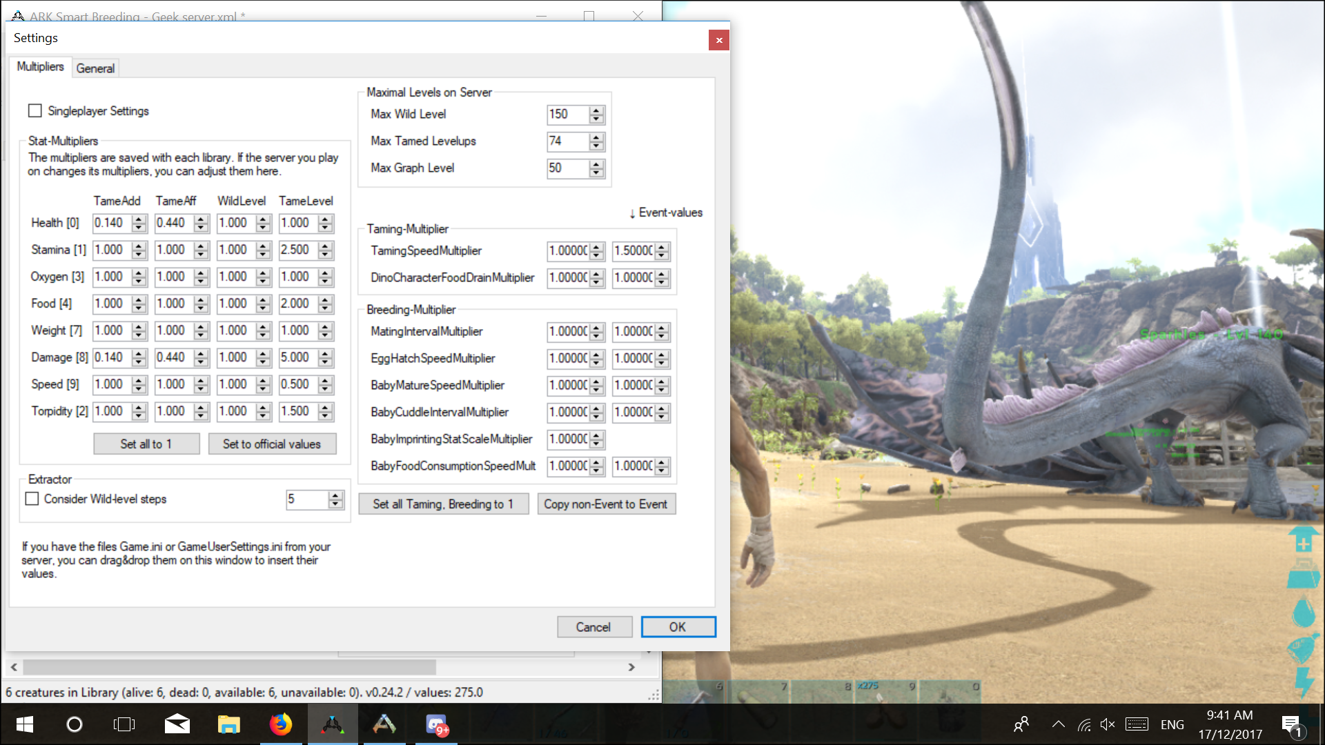 Stat Extraction Fail · Issue #560 · cadon/ARKStatsExtractor · GitHub