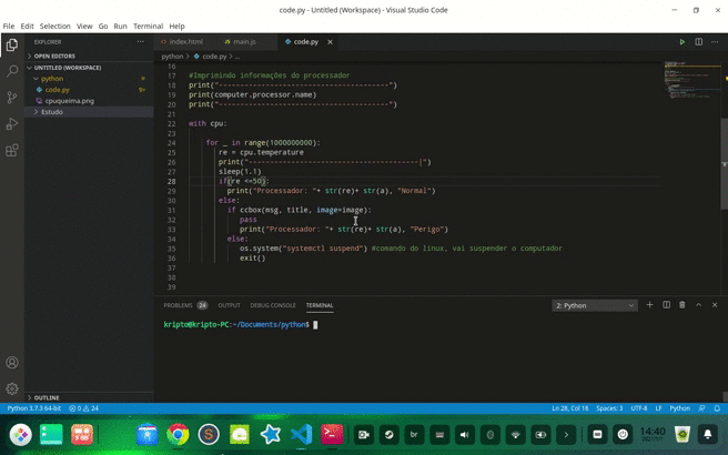 GitHub - raffaelzzz/Monitoramento_CPU: Software que monitora a ...