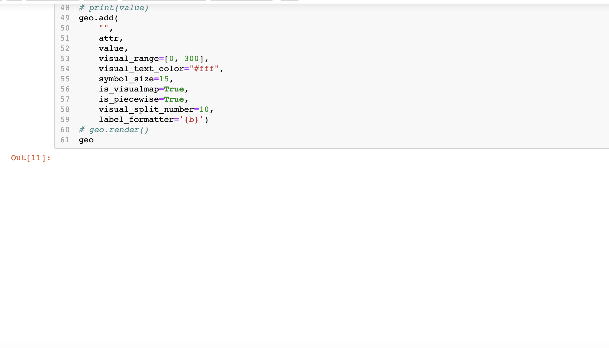 Bar3D、Geo 在jupyter notebook中不显示图片问题 · Issue #219 · pyecharts/pyecharts · GitHub