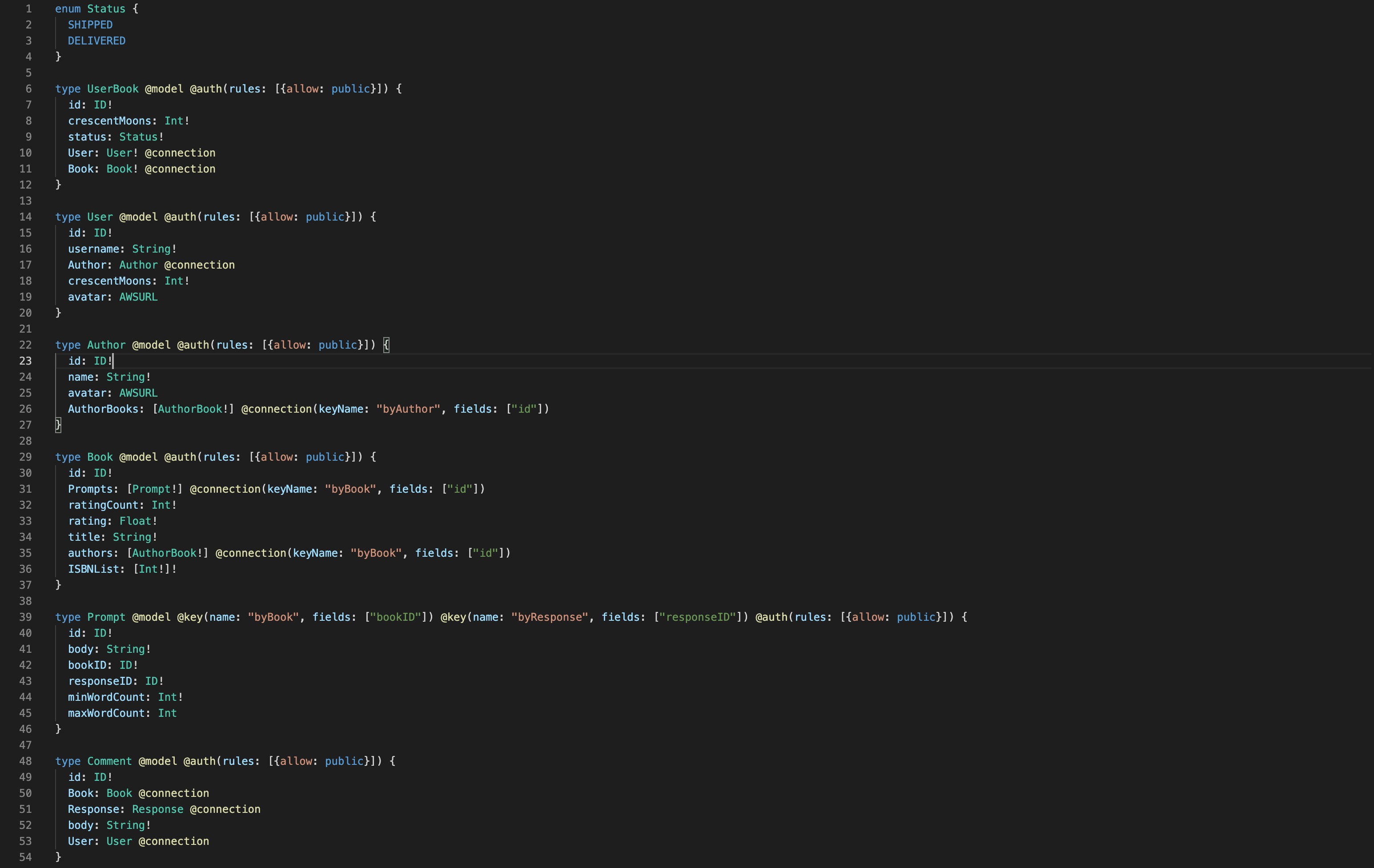 Visual editor is disabled because: schema.parameters.singular · Issue #513 · aws-amplify/amplify ...