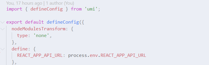 获取自定义变量 · Issue #4806 · umijs/umi · GitHub
