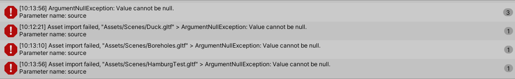 value cannot be null · Issue #74 · Siccity/GLTFUtility · GitHub